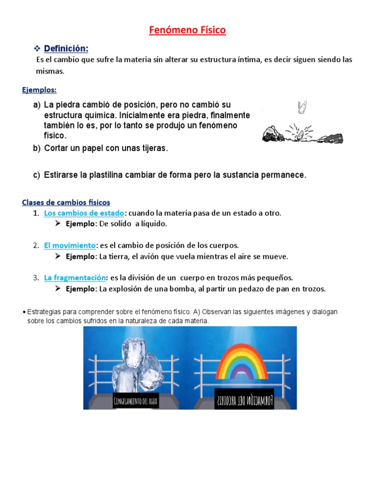 Fenomeno Fisico | PDF