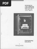 Overcurrent and Earthfault Relay Type CDG. Millenium Version | PDF ...