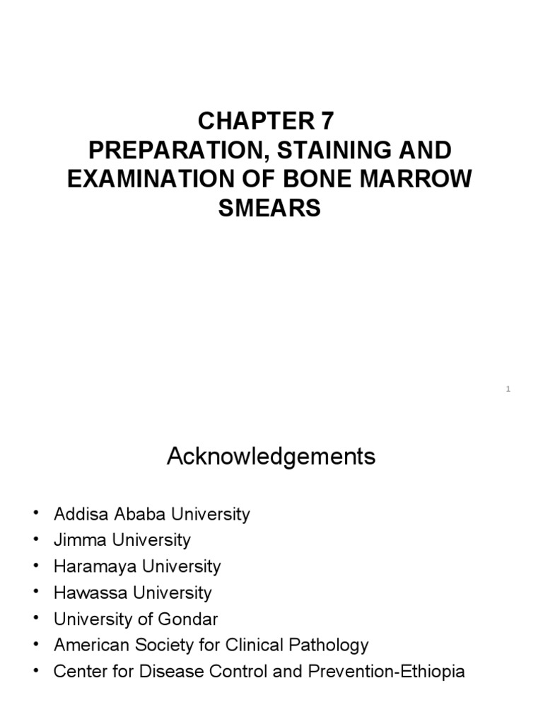 Hema II Chapter 7 - BM Examination | Download Free PDF | Bone Marrow | Biopsy