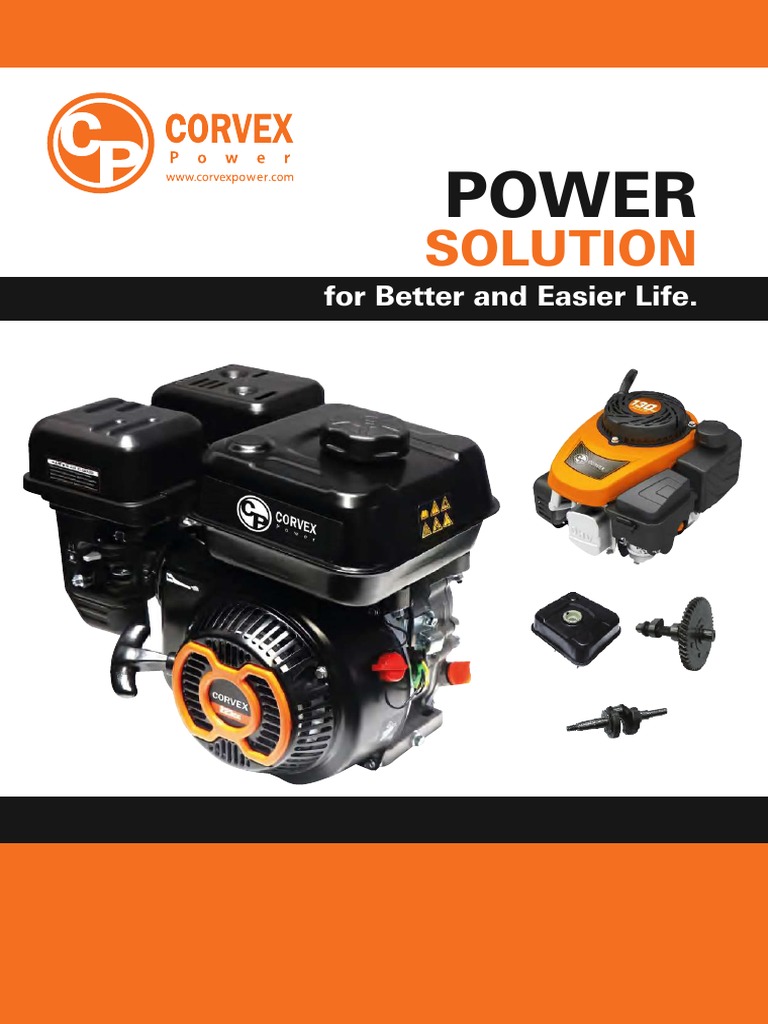 CORVEX - GASOLINE ENGINE CATALOG (2) | PDF | Propulsion ...