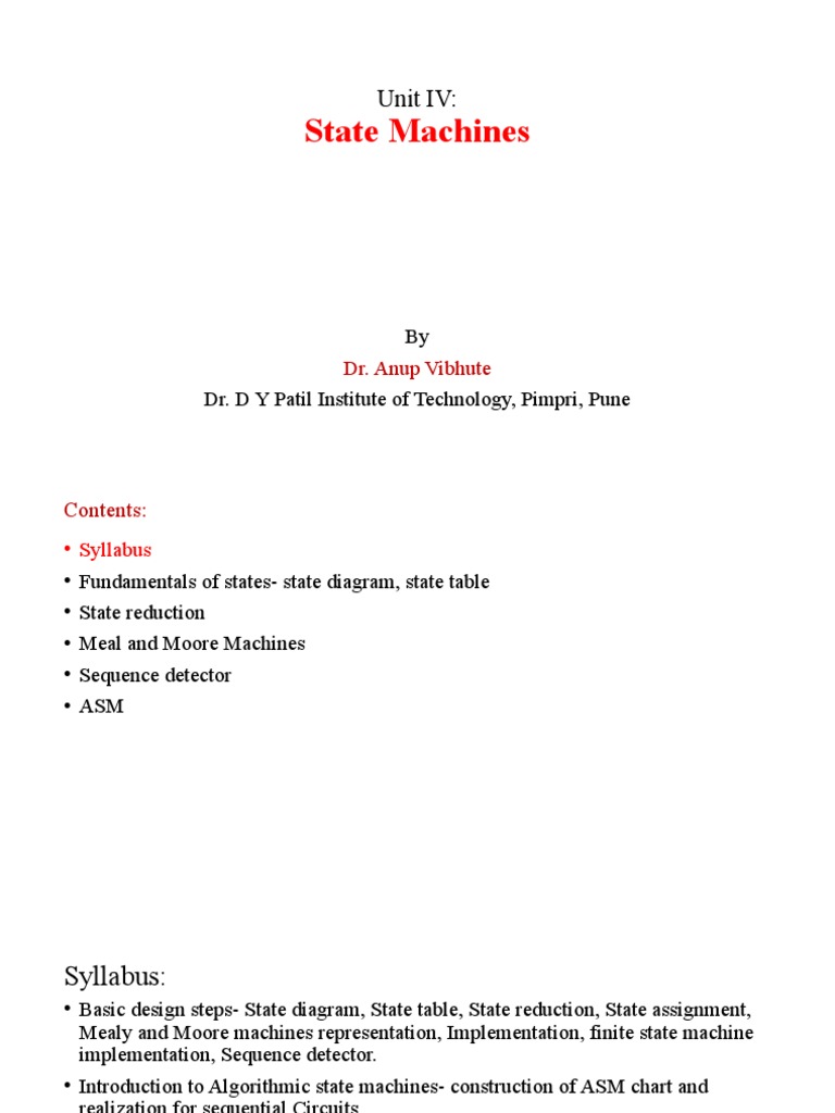 DC - Unit V - ASV | PDF | Logic Gate | Electronic Engineering
