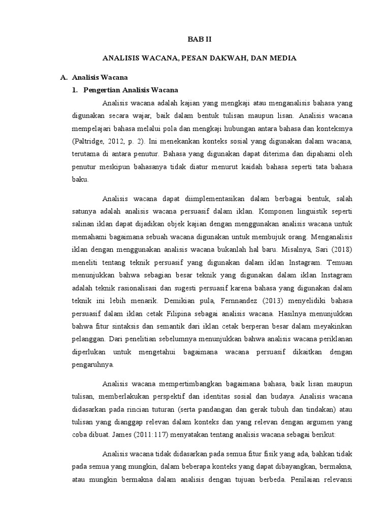 BAB 2 Proposal | PDF