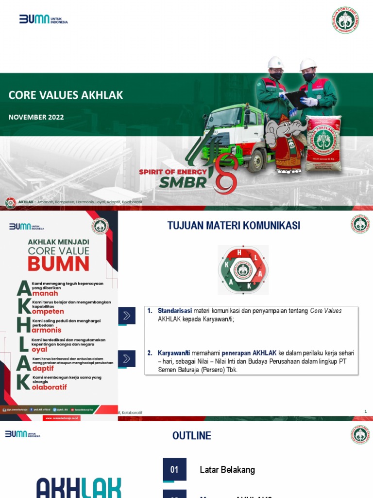 Core Values Akhlak | PDF