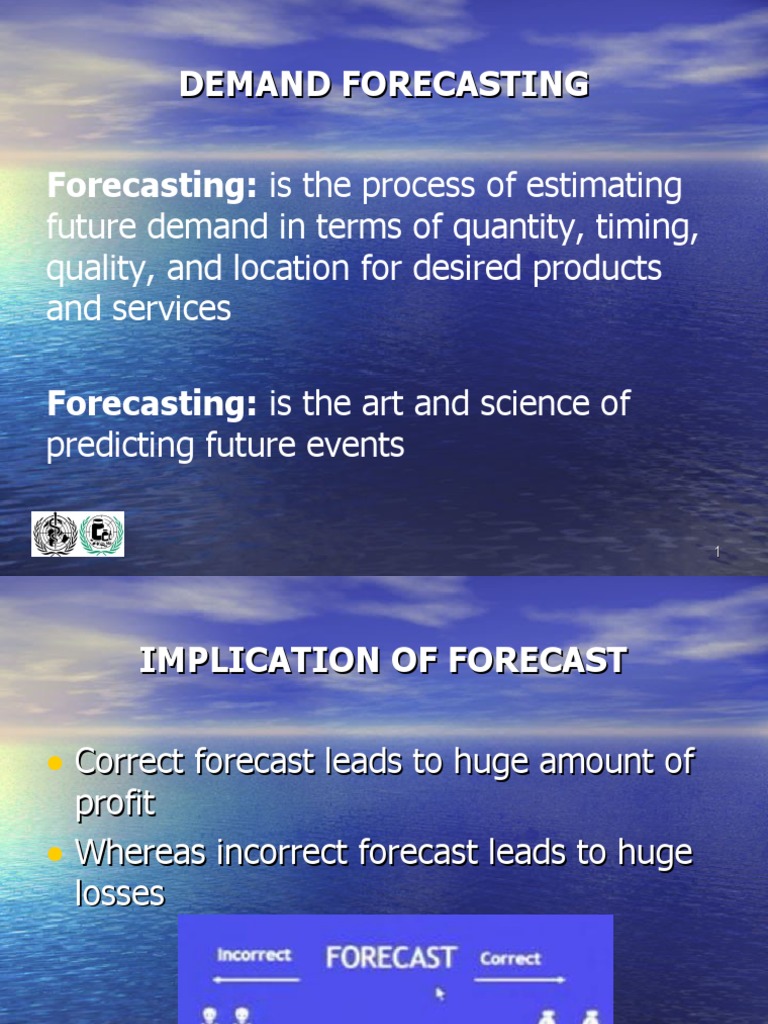 Forecasting - Notes | PDF | Forecasting | Moving Average Forecasting - Notes | PDF | Forecasting | Moving Average