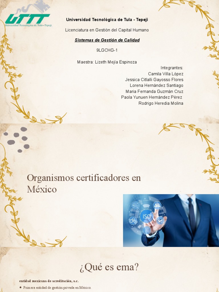 Acreditación y Normas de EMA en México | PDF | Intención (Derecho Penal) | México