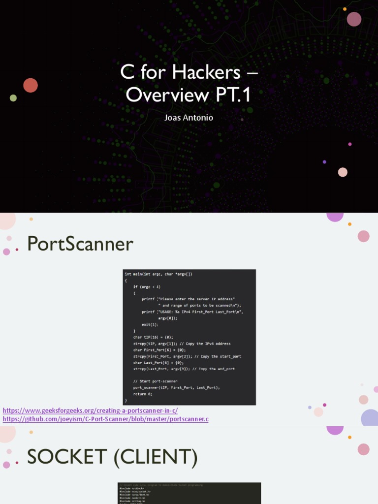 C For Hackers - Overview PT | PDF | Computer Science | Information ...