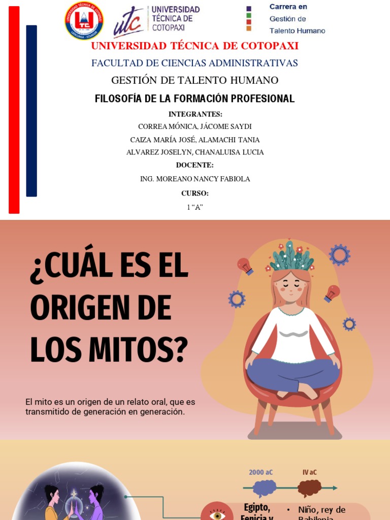 ¿Cuál Es El Origen de Los Mitos | PDF | Mitología | Mitología griega