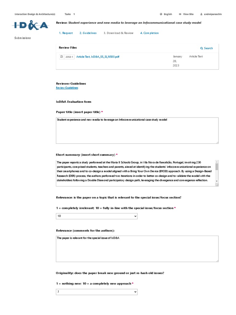 Review - Student Experience and New Media To Leverage An Infocommunicational Case Study Model ...