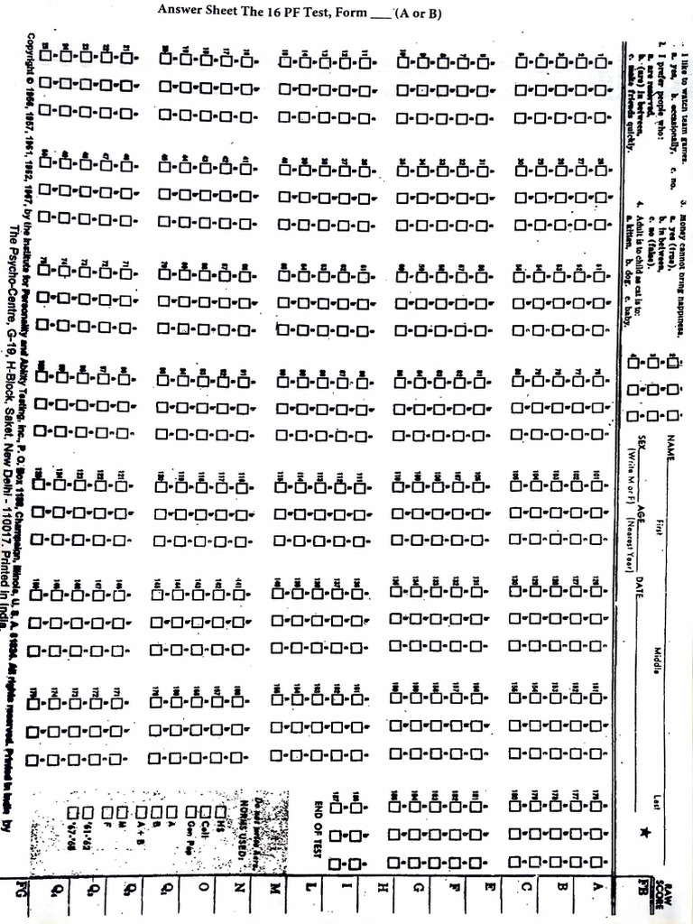 16PF | PDF