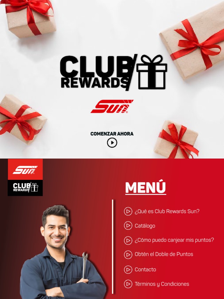 Catalogo Club Rewards de Sun | PDF