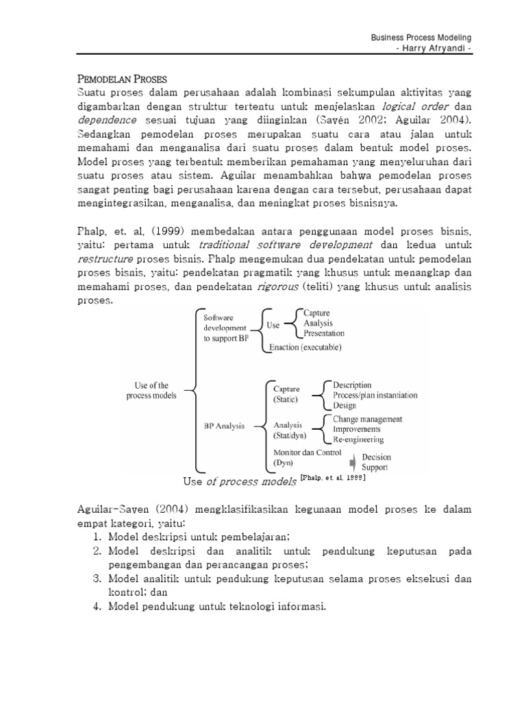 Pemodelan Proses | PDF
