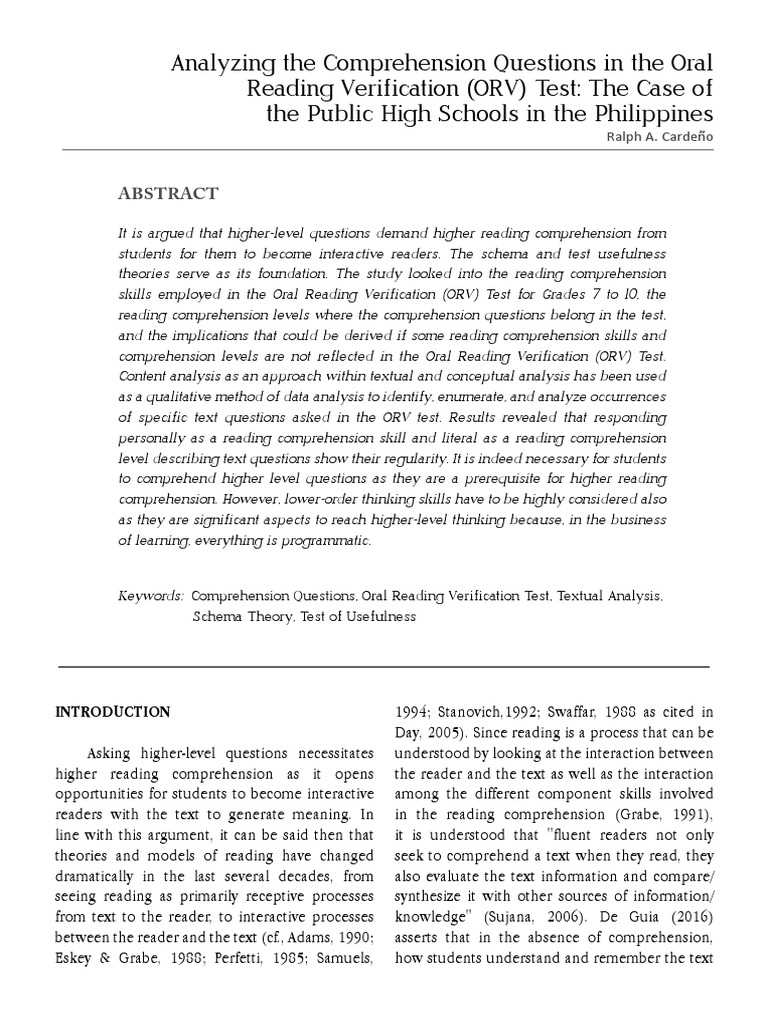 analyzing-the-comprehension-questions-in-the-oral-reading-verification