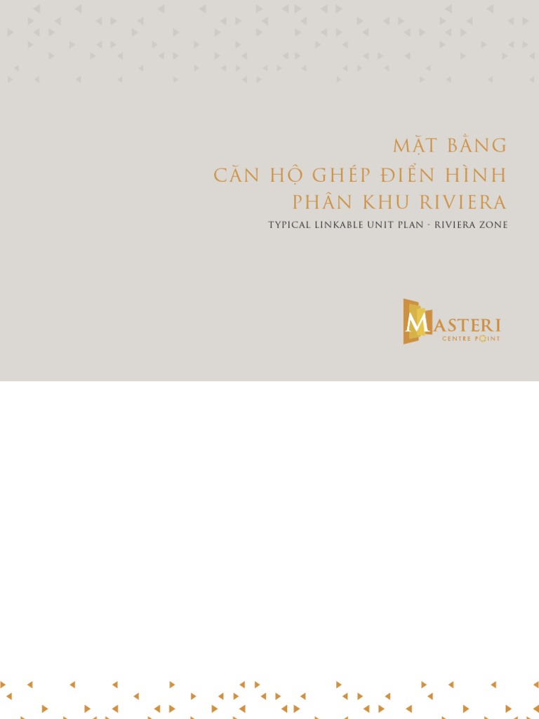 Mặt Bằng Căn Hộ Ghép Điển Hình Phân Khu Riviera: Typical Linkable Unit ...