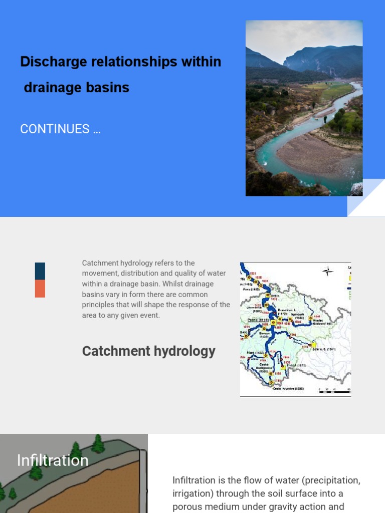 Discharge Relationship ... | PDF | Rock (Geology) | Drainage Basin