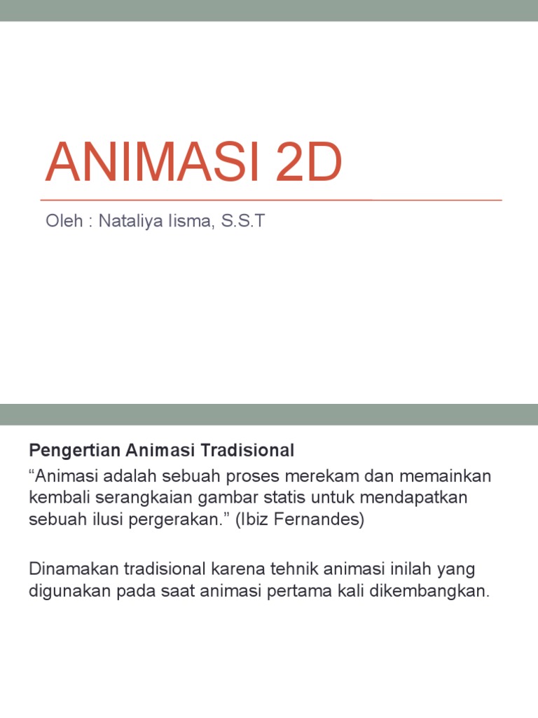 "Panduan Lengkap Animasi 2D" | PDF | Game & Aktivitas | Griya & Taman