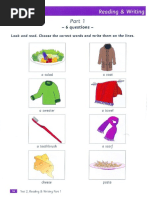 Movers 3 Practice Tests | PDF