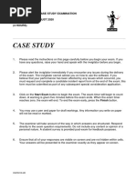 ICAEW Case Studies - MSA-2 preparation | PDF