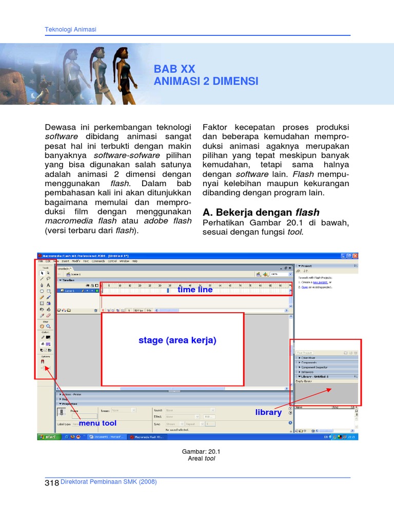 20 Animasi 2 Dimensi | PDF