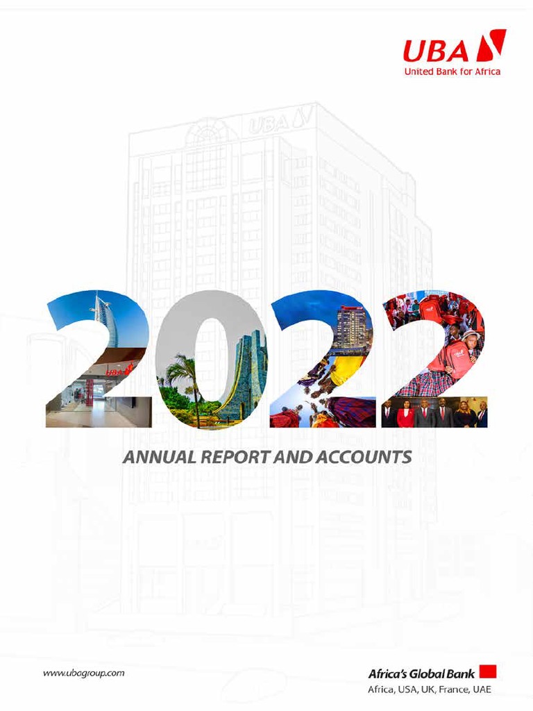 Uba Annual Report Accounts 2022 | PDF | Financial Statement | Audit