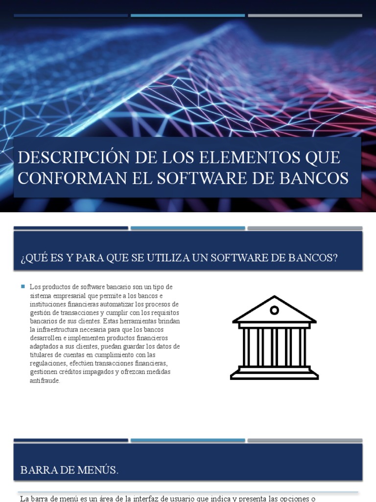 Descripción de Los Elementos Que Conforman El Software | PDF | Usuario ...
