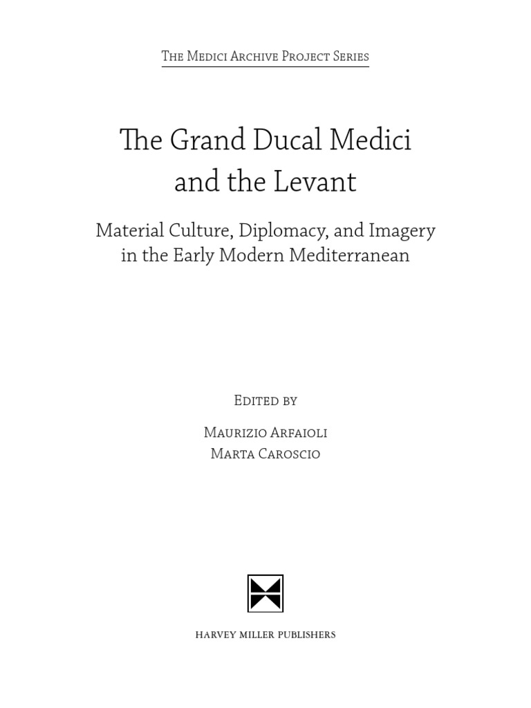 The Ottoman Imagery of Jacopo Ligozzi in | PDF | House Of Medici