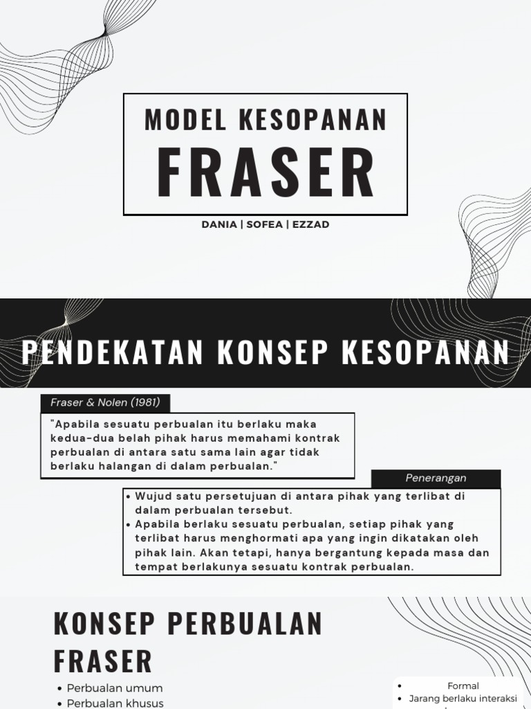 Konsep Perbualan Fraser | PDF
