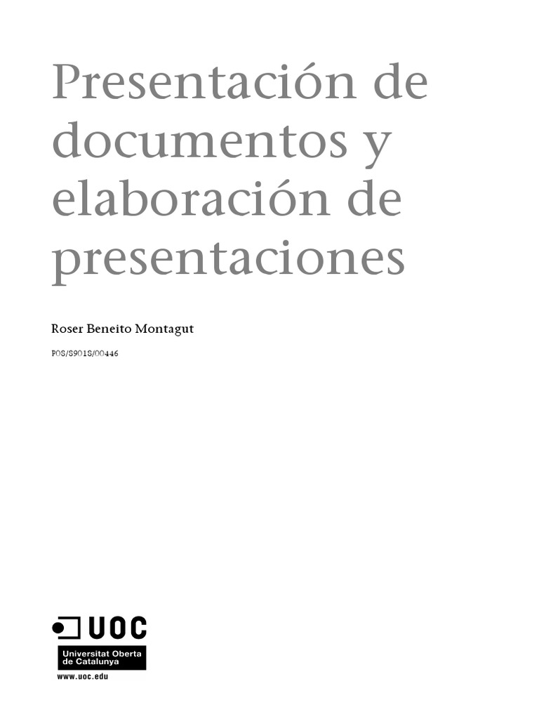 Trabajo Final Elaboración de Presentaciones | PDF | Serif | Color