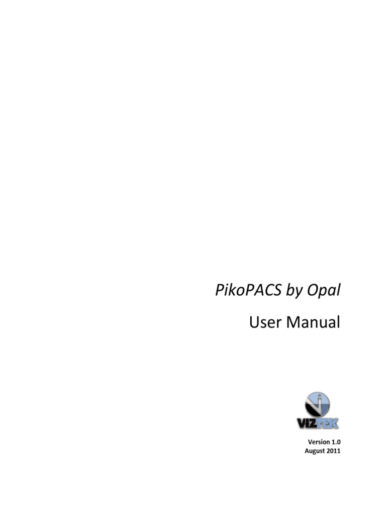 PIKO PACS User Manual v1.0 | PDF | Icon (Computing) | Computing PIKO PACS User Manual v1.0 | PDF | Icon (Computing) | Computing
