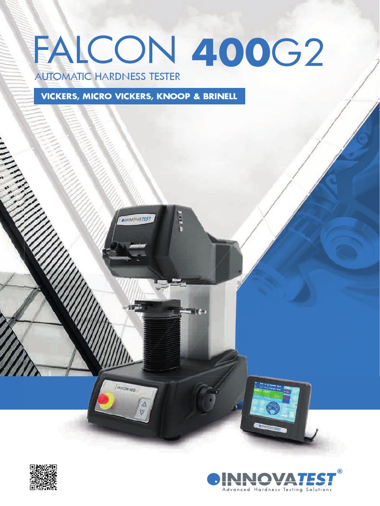 Innovatest Falcon-400g2-V.03 en Lres | PDF | Fracture | Hardness