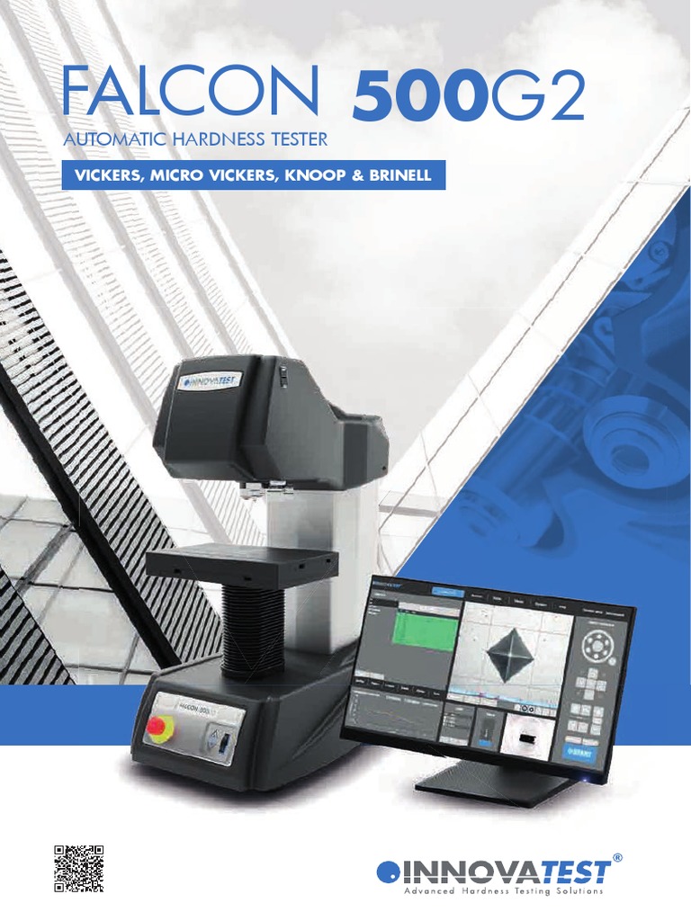 INNOVATEST FALCON-500G2-V.04 EN Lres | PDF | Hardness | 3 D Computer ...