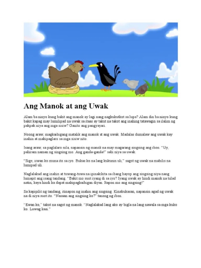 Manok at Uwak | PDF