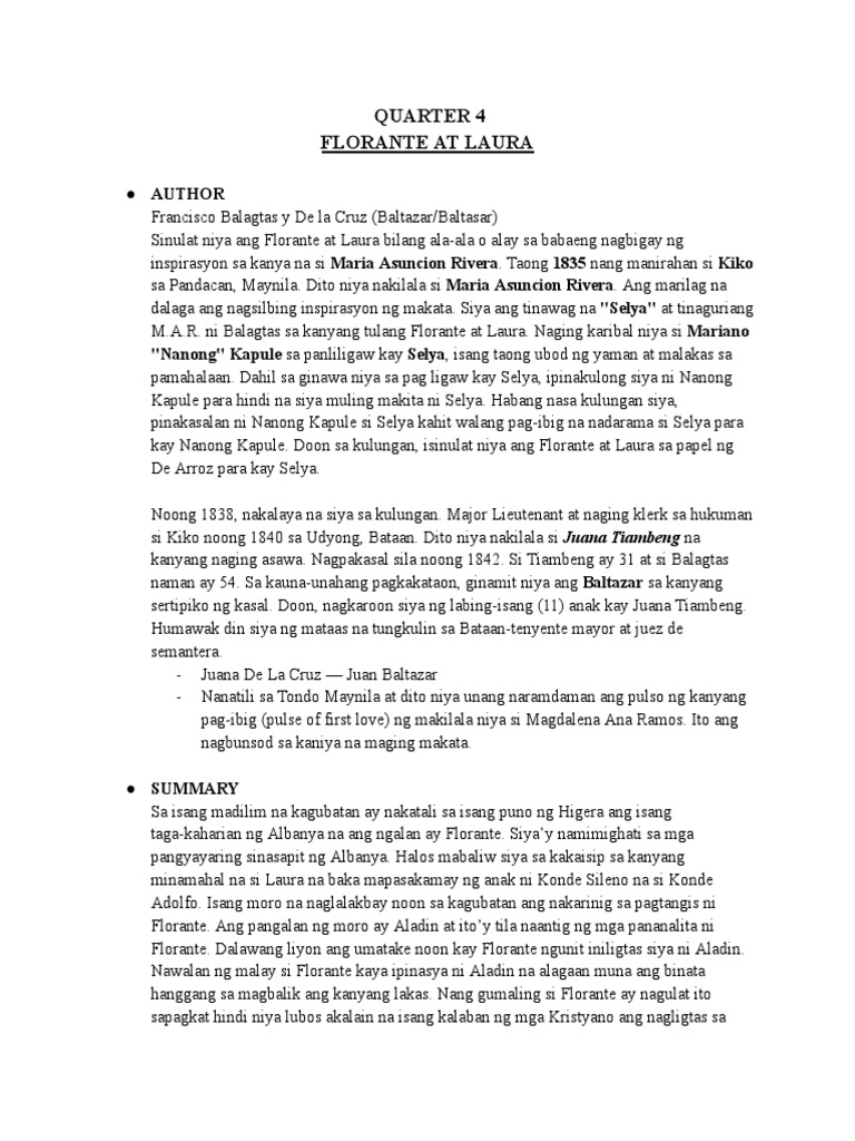 Filipino Notes | PDF