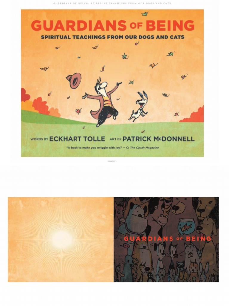 Guardians of Being Spiritual Teachings From Our Dogs and Cats (Eckhart ...
