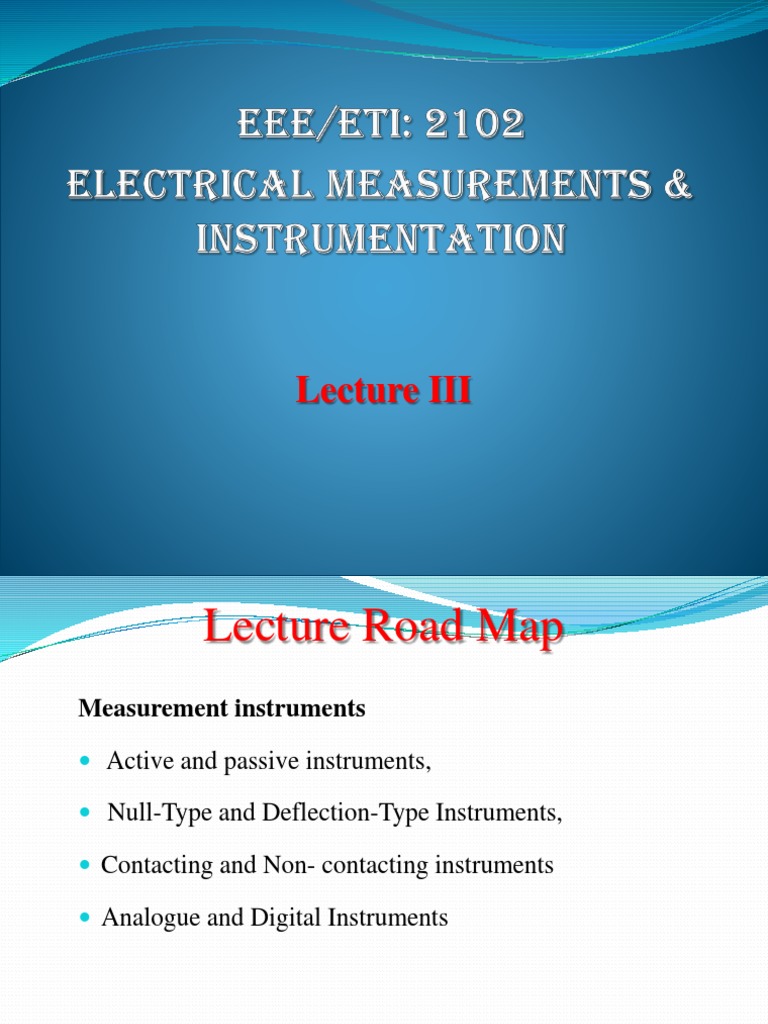 Types of Measurement Instruments | PDF | Weight | Weighing Scale