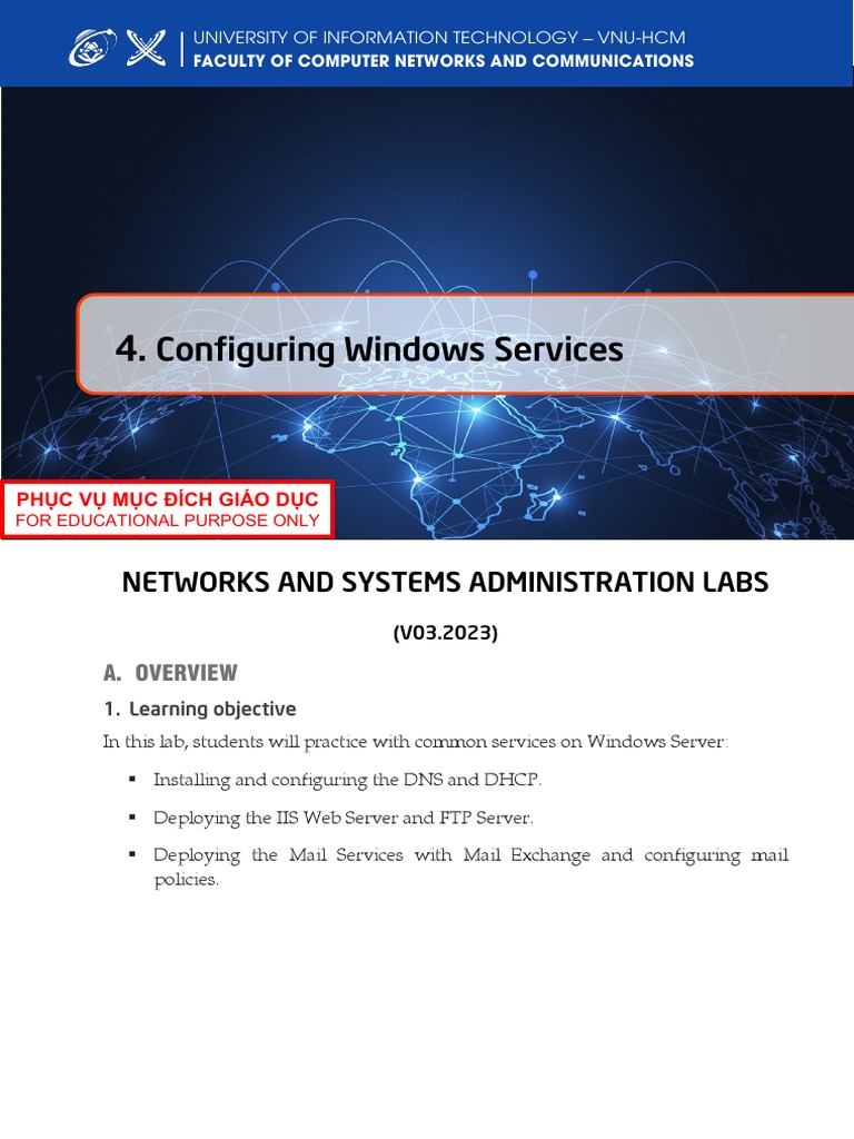 Windows Server Lab Guide | PDF | Ip Address | Domain Name System