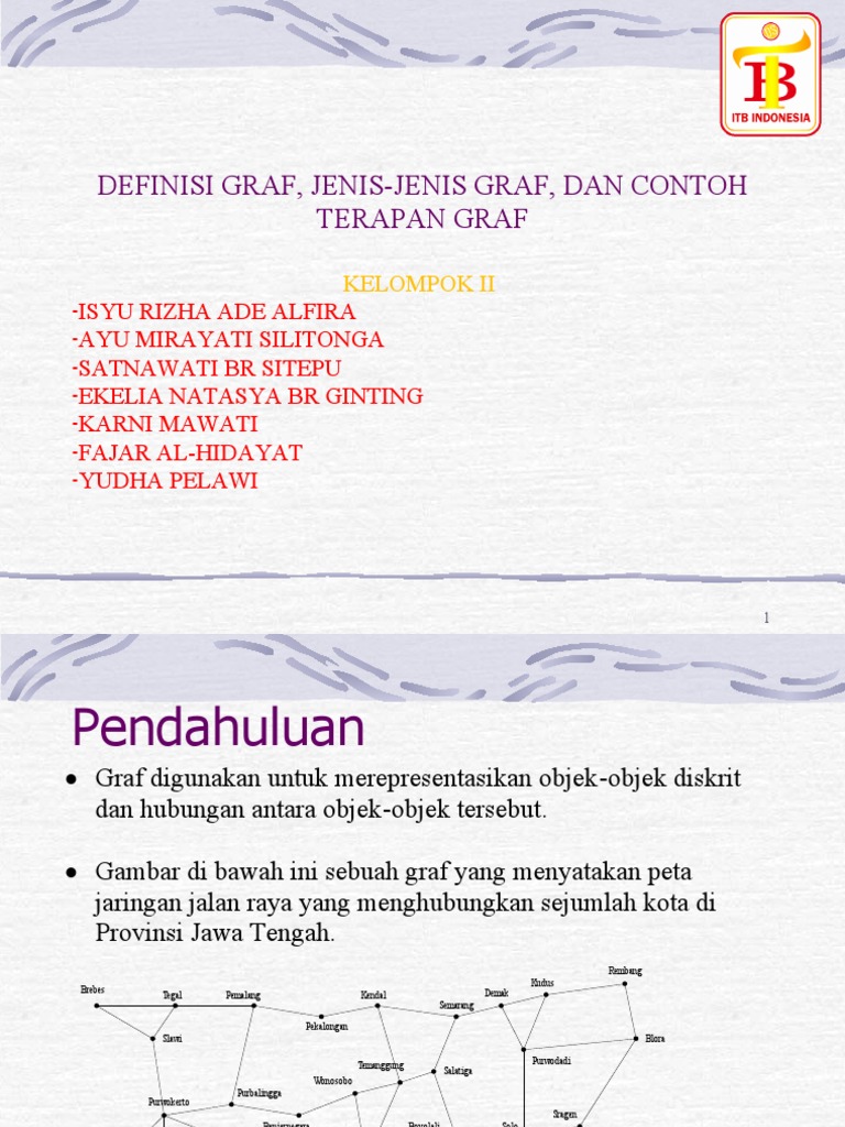 Jenis dan Penerapan Graf dalam Data | PDF