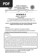 g8 Earth Science q2 Module 4 Philippine Area of Responsibility | PDF ...
