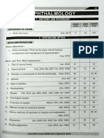 Optha Case Sheet Proforma | PDF | Cataract | Human Eye