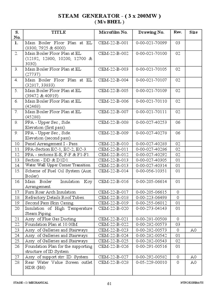 Mechanical Drawings | PDF | Pipe (Fluid Conveyance) | Boiler
