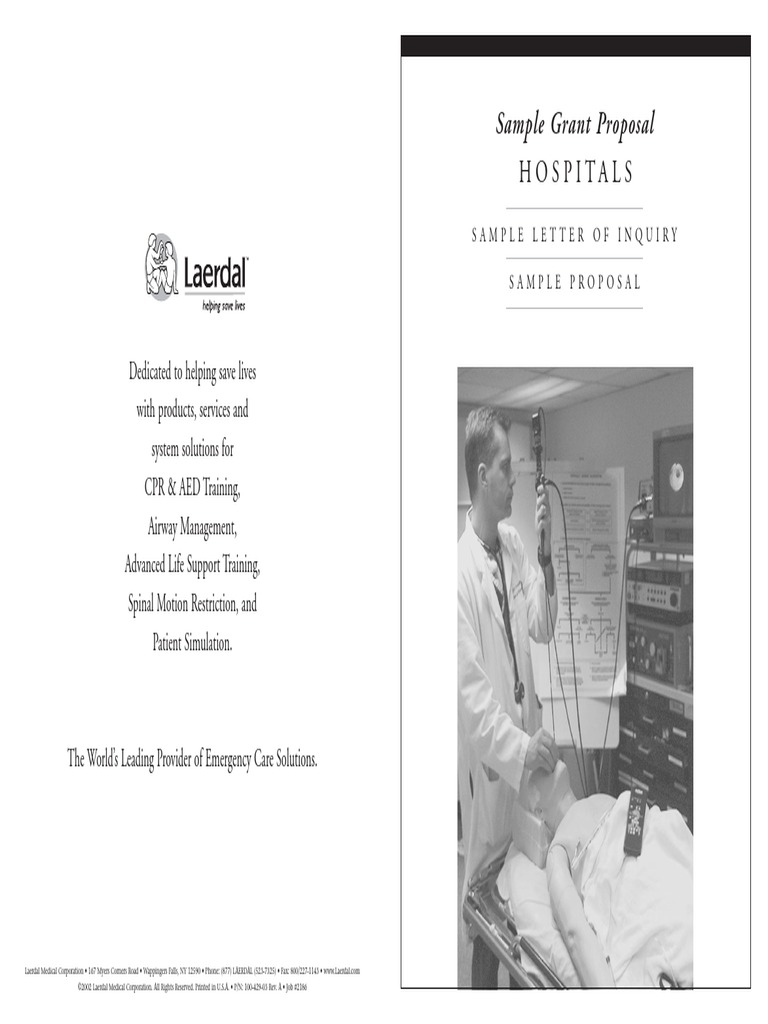 Sample Grant Proposals Hospitals | PDF | Simulation | Nursing