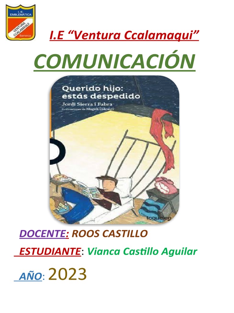 I.E. Ventura Calamaqui 2023 | PDF | Ciencias sociales