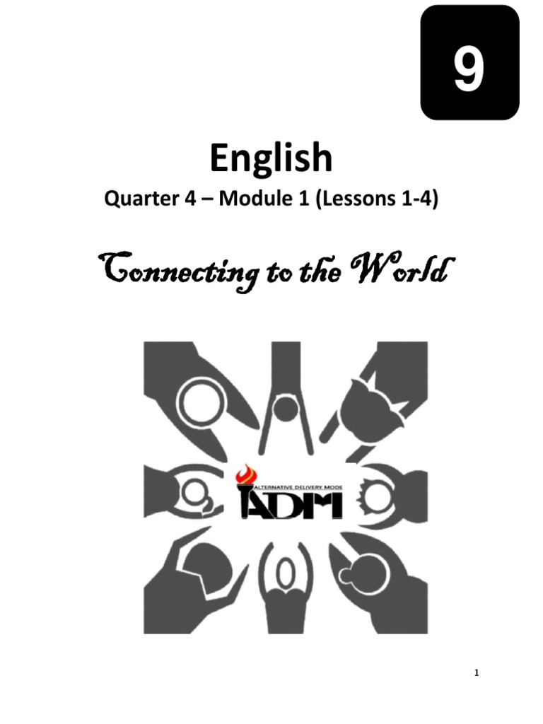 4th Quarter Module 1 Lessons 1 4 | PDF | Characters In Romeo And Juliet | Reading Comprehension