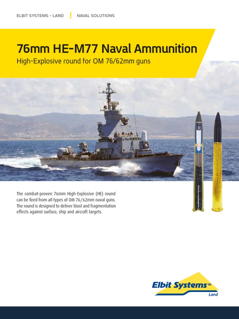 76mm-Naval-Ammunition 3 Web | PDF | Shell (Projectile) | Ammunition
