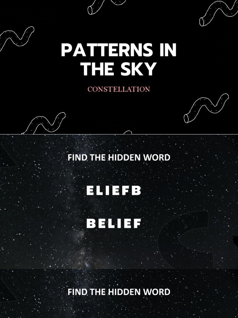 Patterns in The Sky | PDF | Constellation | Stellar Astronomy