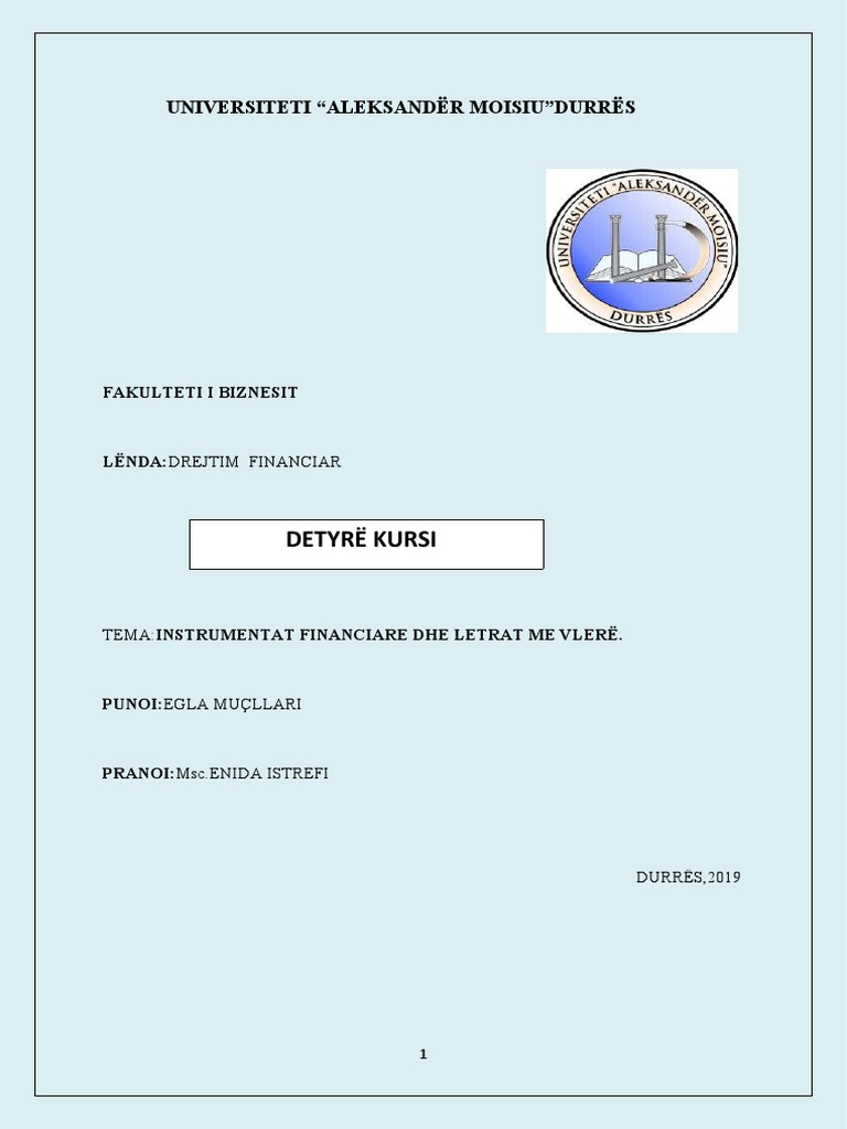 Drejtim Financiar | PDF