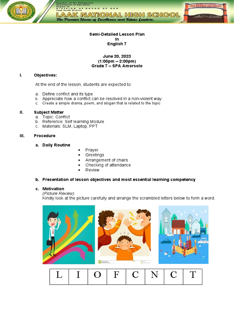 Co2 LP English 7 | PDF | Teachers | Cognitive Psychology
