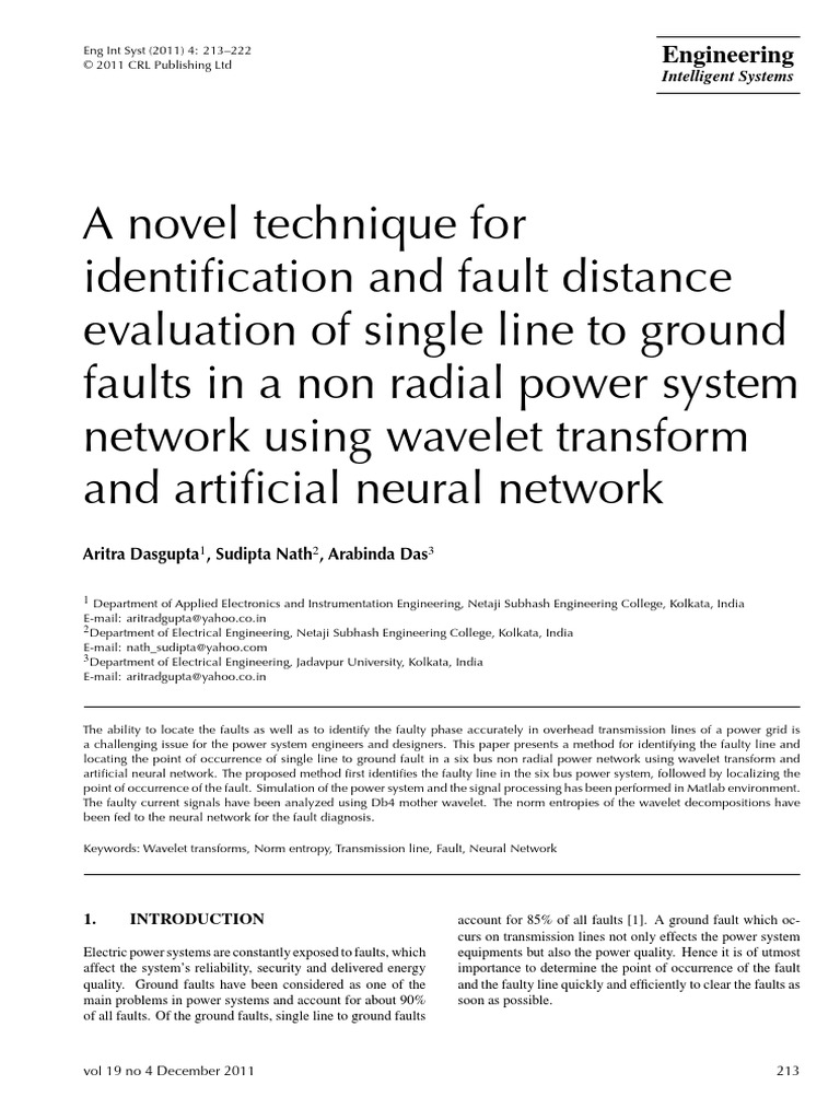 CRL | PDF | Artificial Neural Network | Wavelet