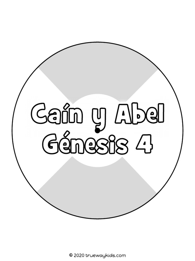 Manualidad Cain y Abel | PDF