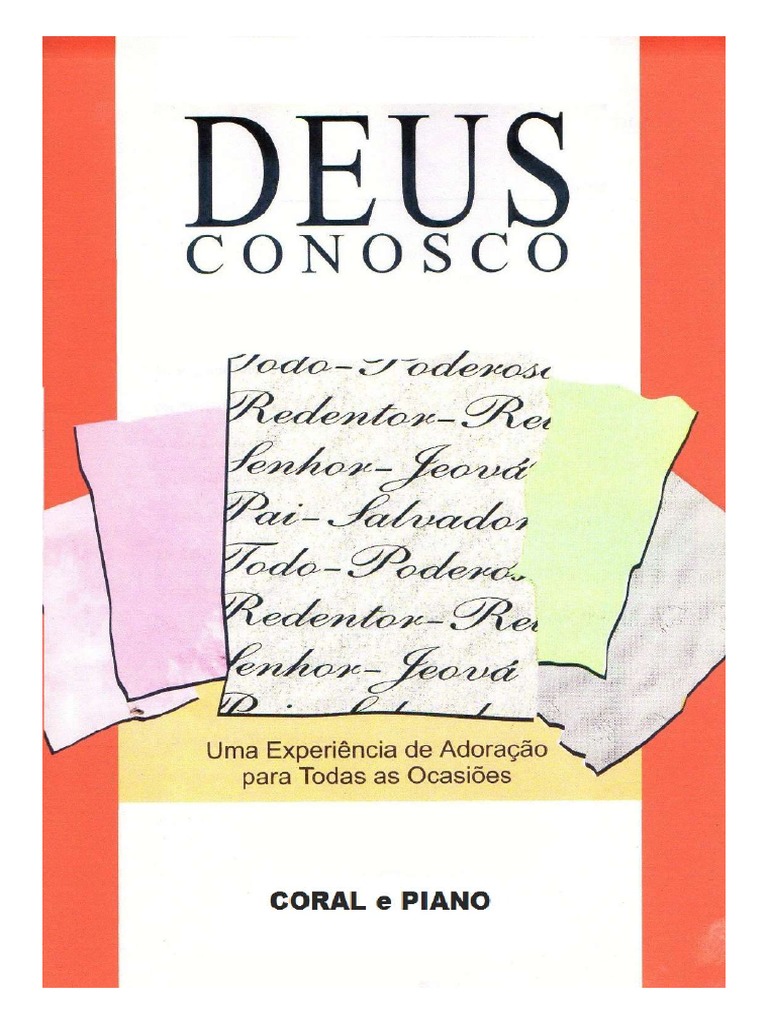 Cantata Deus Conosco - Piano e Coro - Compressed | PDF