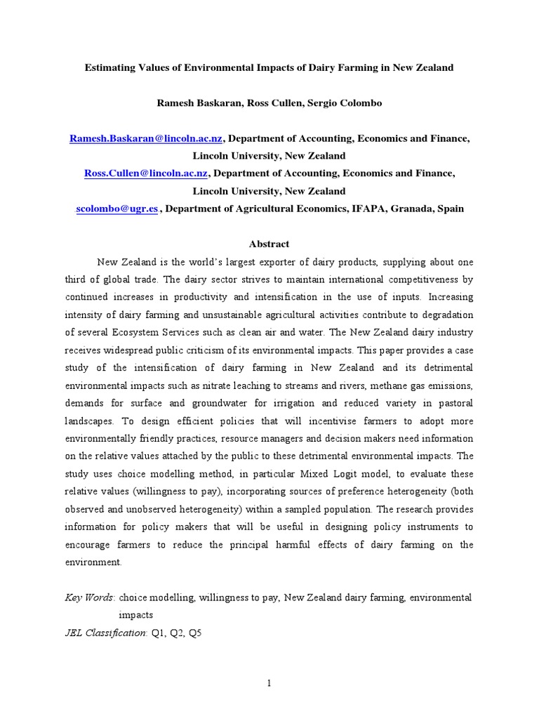 Baskaran Nzae 09 | PDF | Agriculture | Akaike Information Criterion